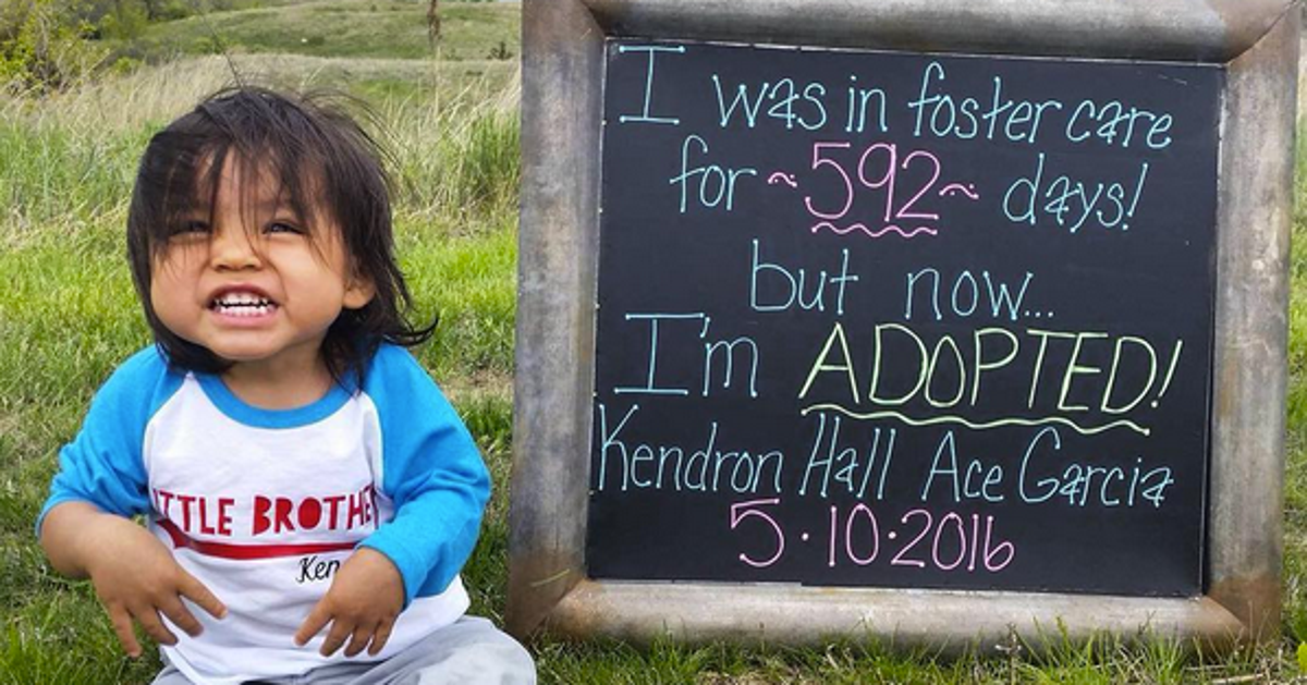 29 Joy-Filled Photos Of Kids Adopted From Foster Care | HuffPost Life
