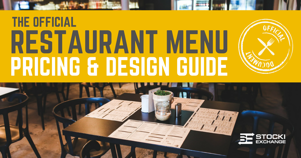 The Official Restaurant Menu Pricing & Design Guide | HuffPost Contributor