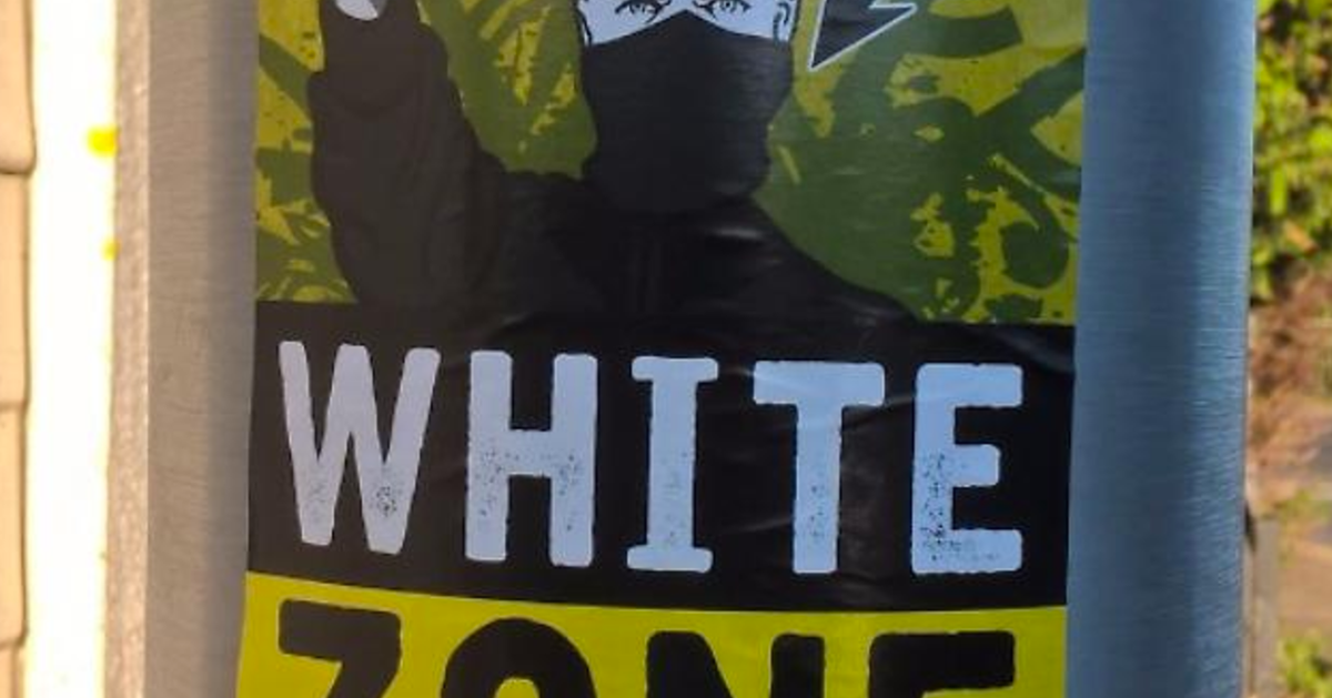 Police Probe As Racist ‘White Zone’ Posters Appear In Newbury ...