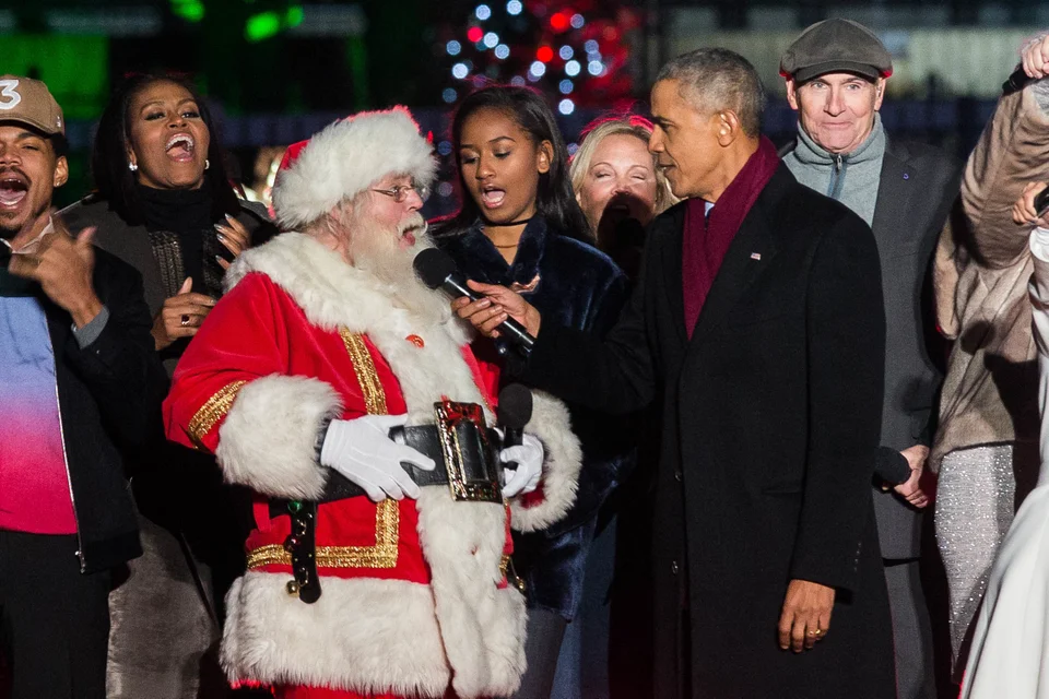Obama As Santa Claus