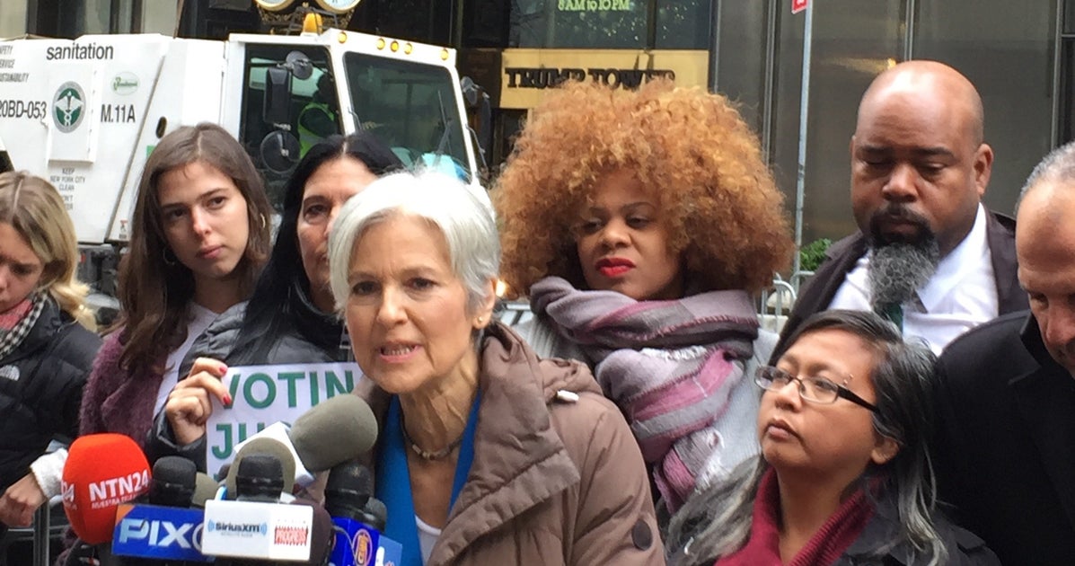 Jill Stein Defends Pennsylvania Recount Efforts In Trump Tower Speech ...