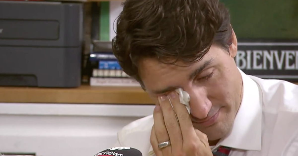 Watch Justin Trudeau Wipe Away Tears While Listening To A Syrian ...