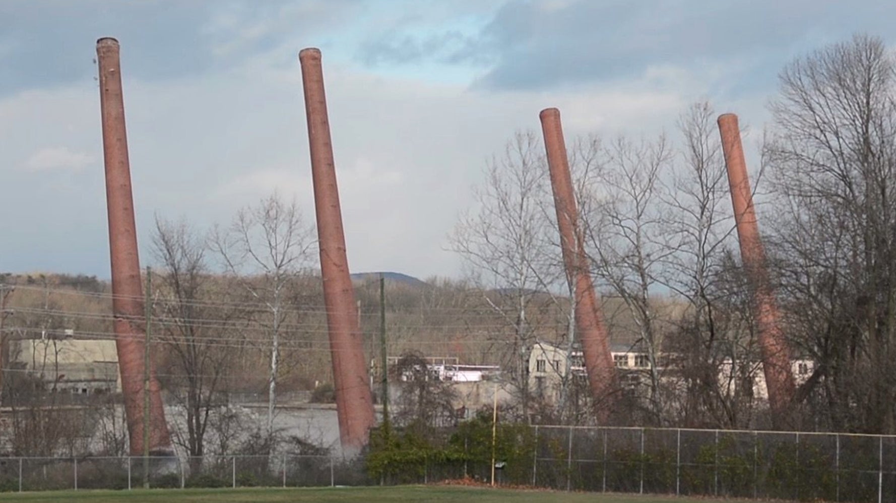 Accidental Photobomber Hilariously Ruins Smokestack Demolition Video ...