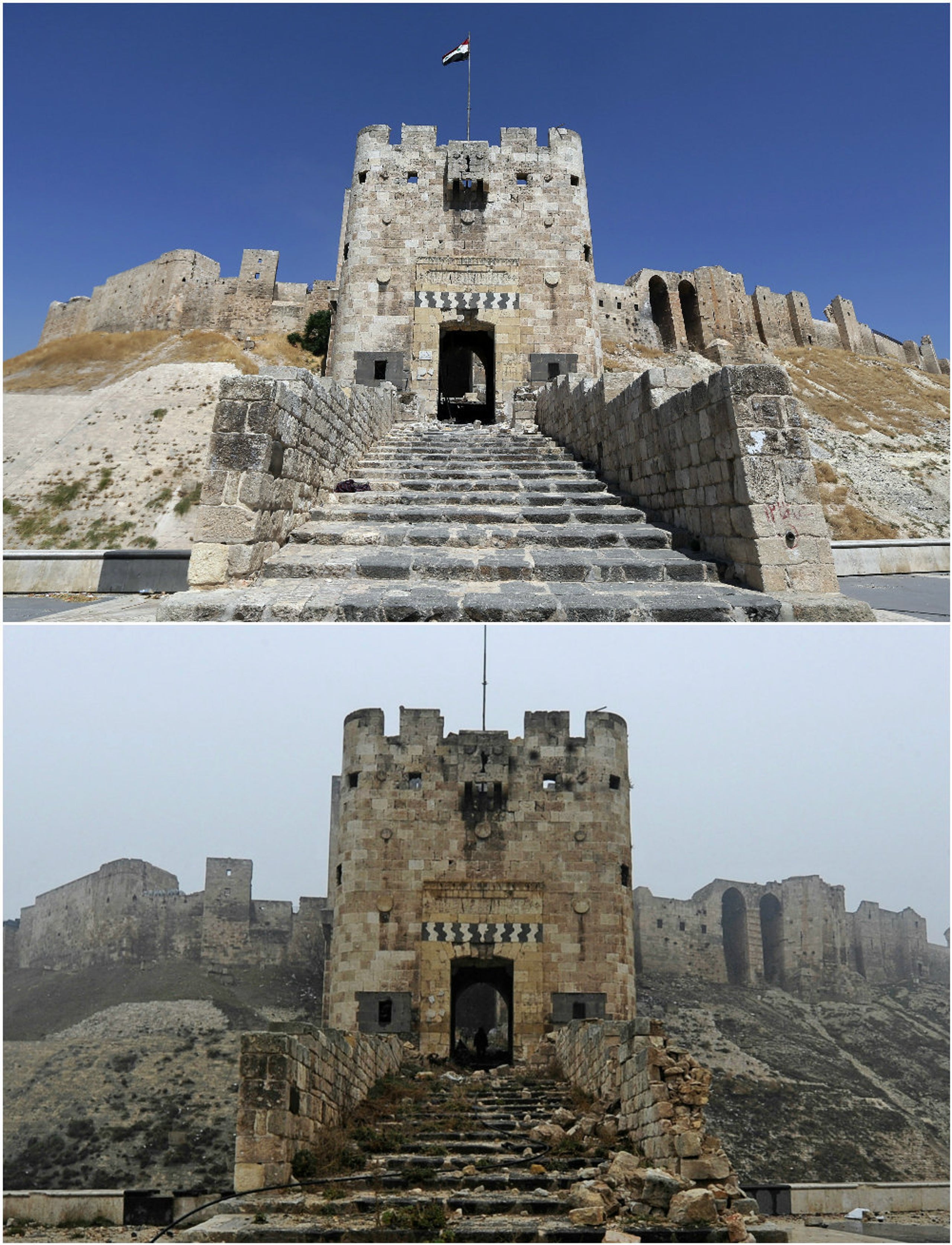 Aleppo Before And After Syria's Civil War Told In Haunting Images ...