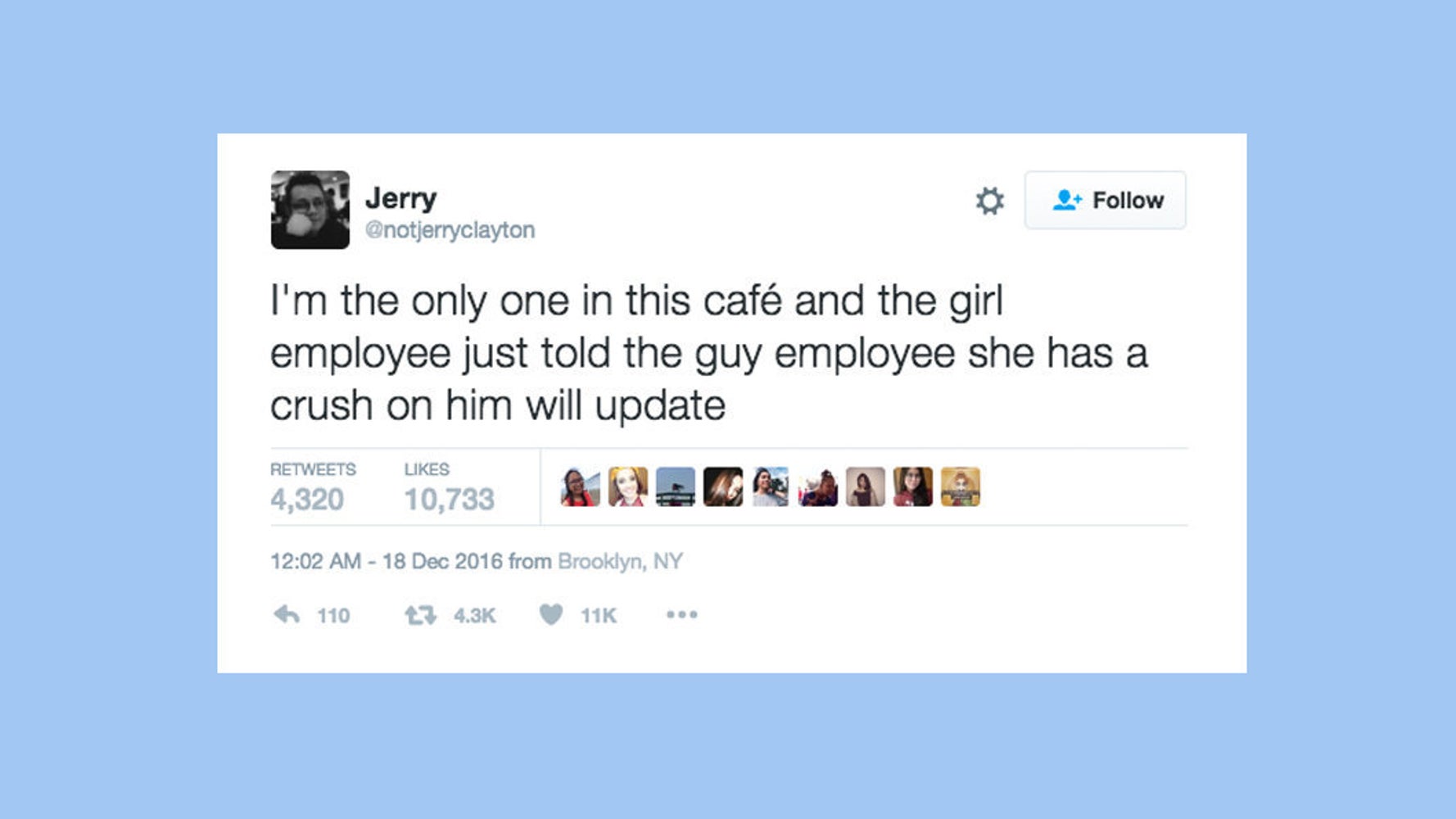 Customer Live Tweets Coffee Shop Romance Between Staff And It'll ...