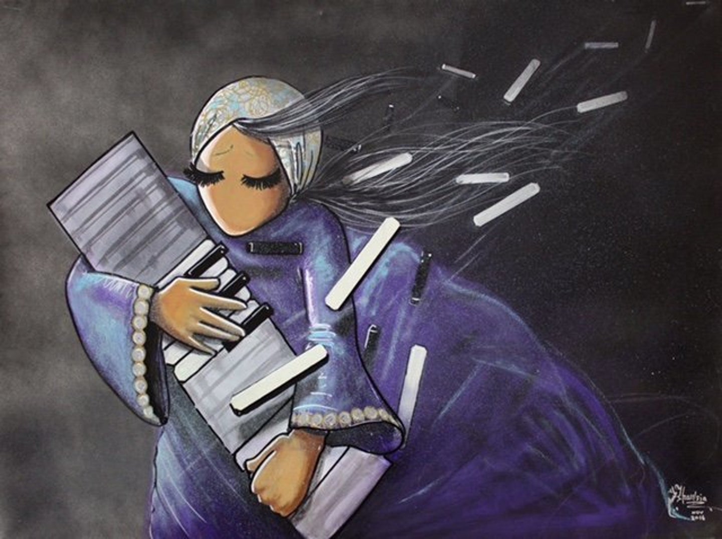 An Afghan Street Artist Boldly Brings Women's Stories To Life ...