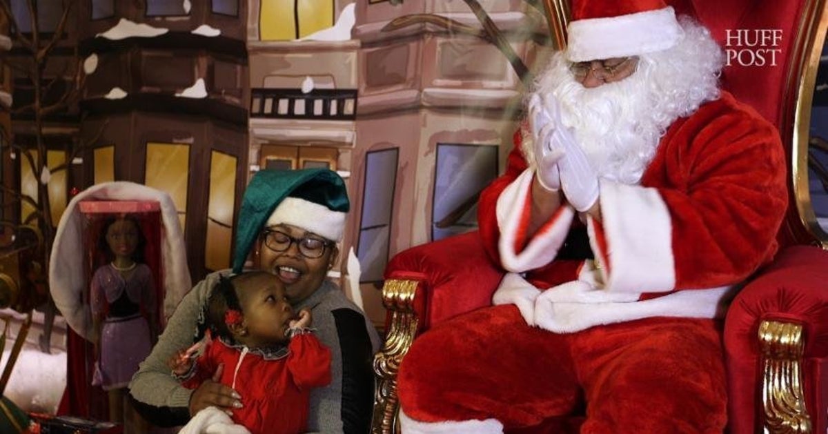 This Black Santa Is Making Christmas More Meaningful | HuffPost Videos