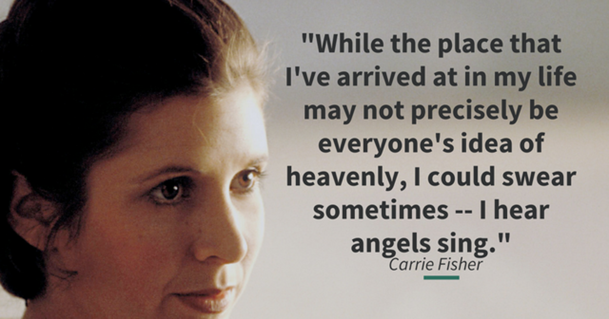 13 Beautifully Honest Carrie Fisher Quotes Every Woman Can Learn From ...