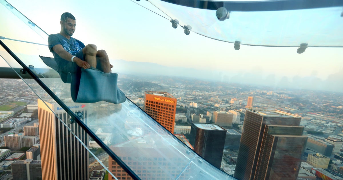 This Terrifying Glass 'Skyslide' Is Not For The Faint Of Heart ...