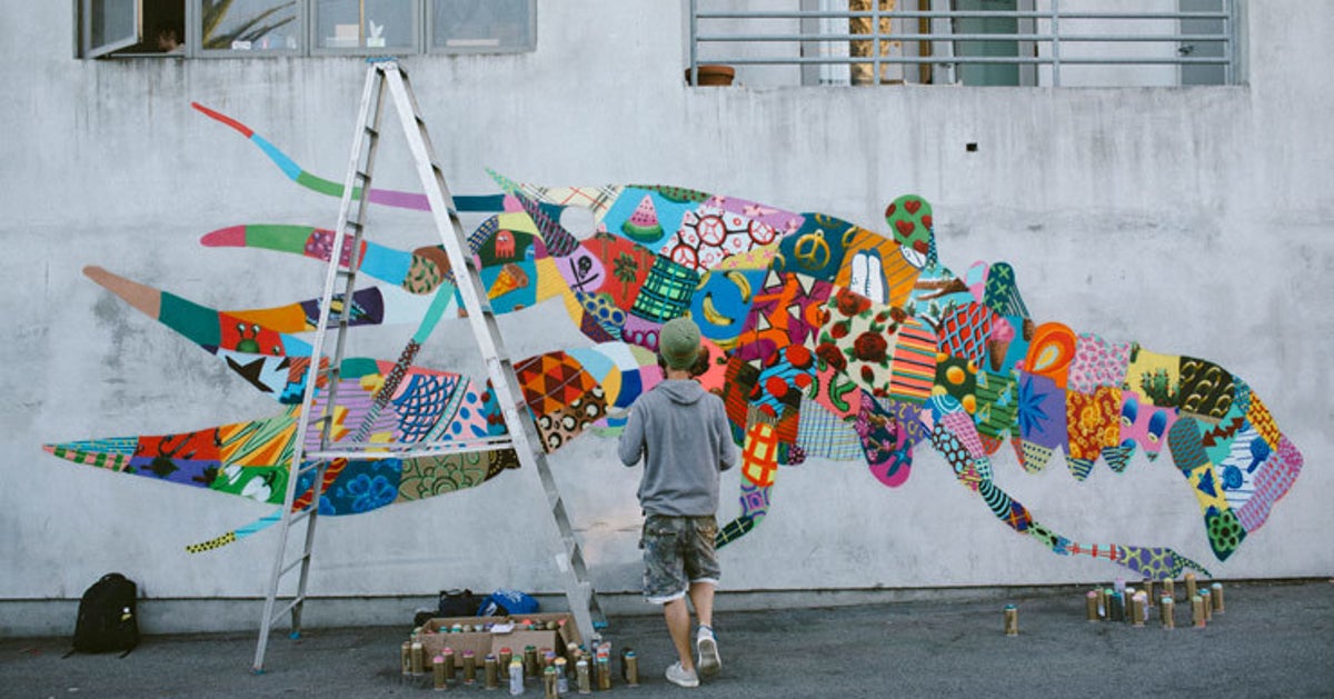 One Artist's Mission to Save Endangered Species: Louis Masai Completes ...