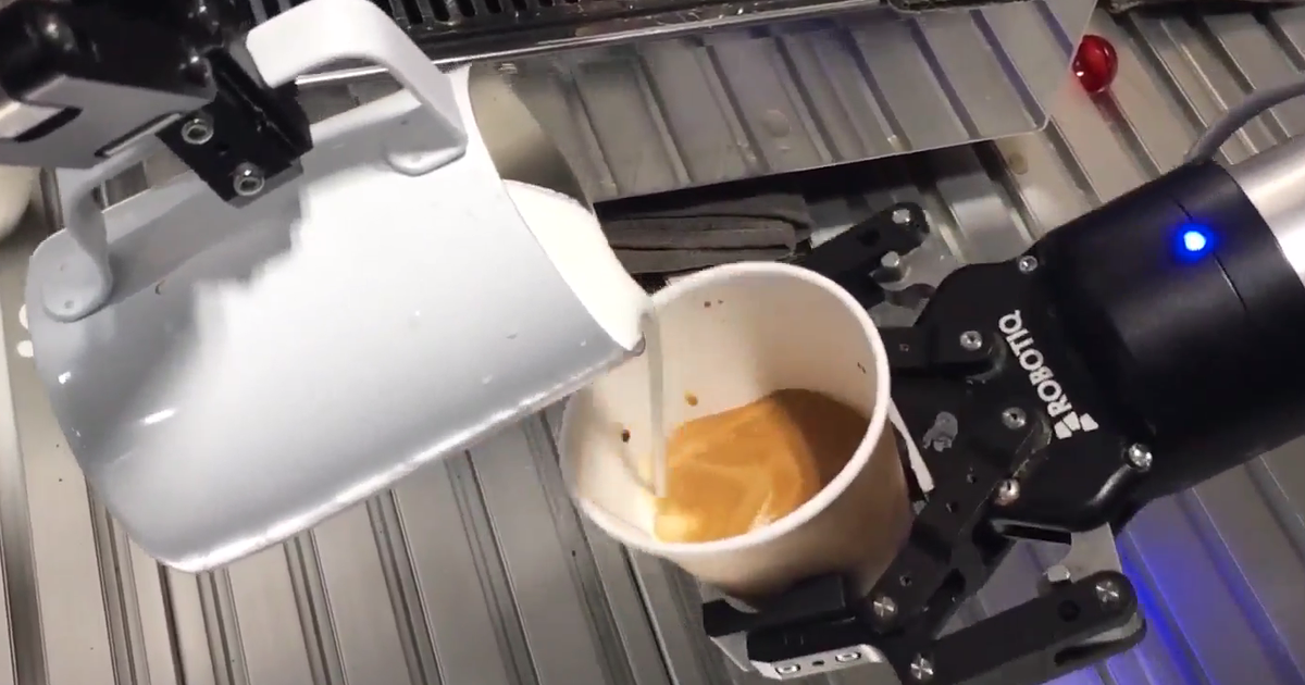 This Robot Barista Wants To Make You A Perfect Cup Of Coffee | HuffPost ...
