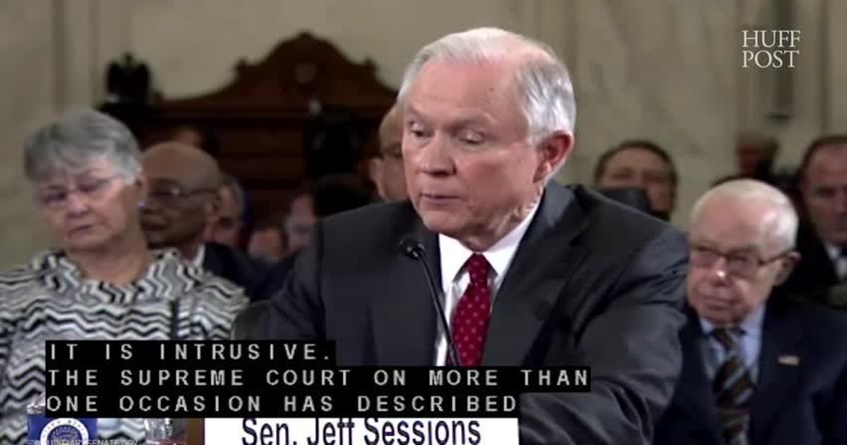 Sen. Sessions on Voting Rights Act | HuffPost Videos