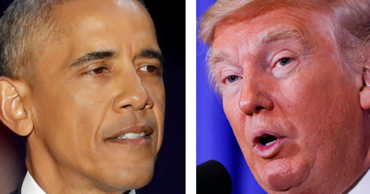 This Week Showed How Different Obama And Trump Really Are | HuffPost ...