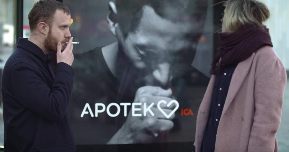 This Anti-Smoking Advert Coughs When Smokers Walk Past | HuffPost UK Life