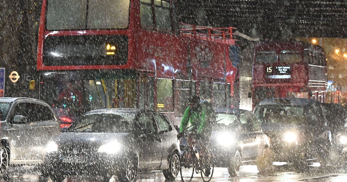 Snow Descends Across UK As Heathrow Cancels Flights And Country Braces ...