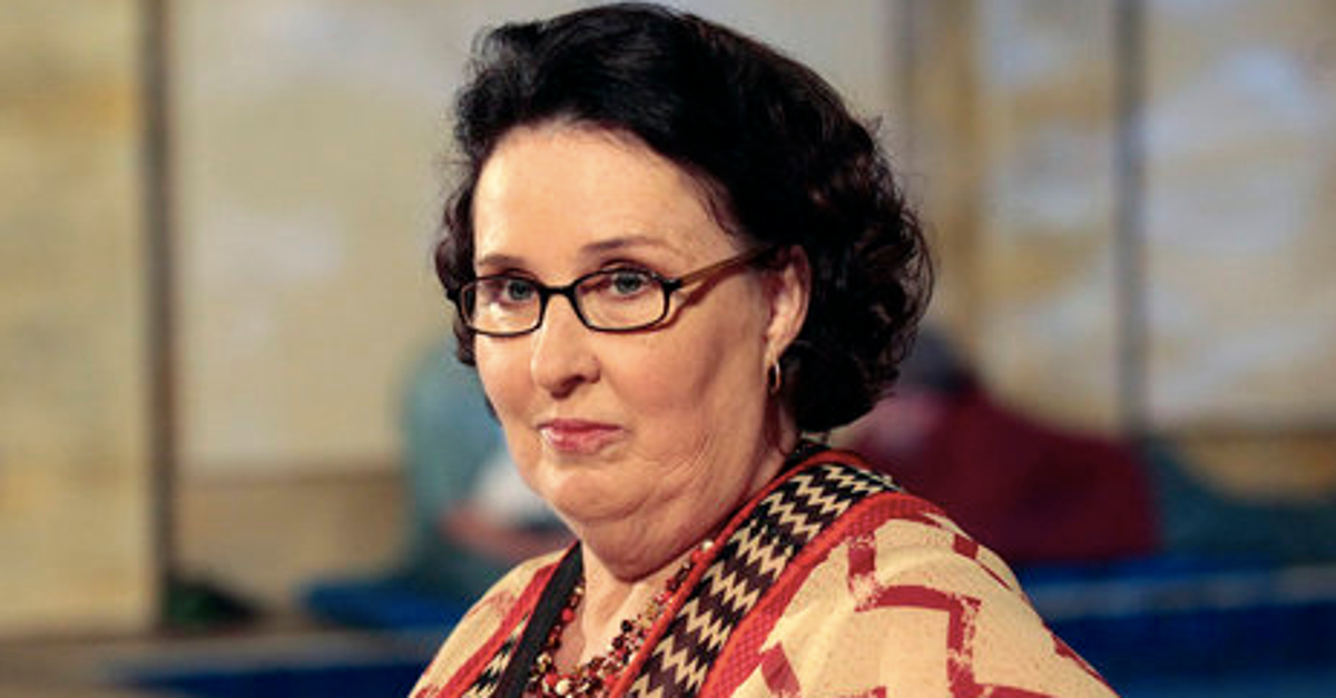That One Time Kim Kardashian Matched Phyllis From 'The Office ...