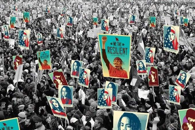 'Hope' Artist Shepard Fairey Made Some Commanding Poster Art For The ...