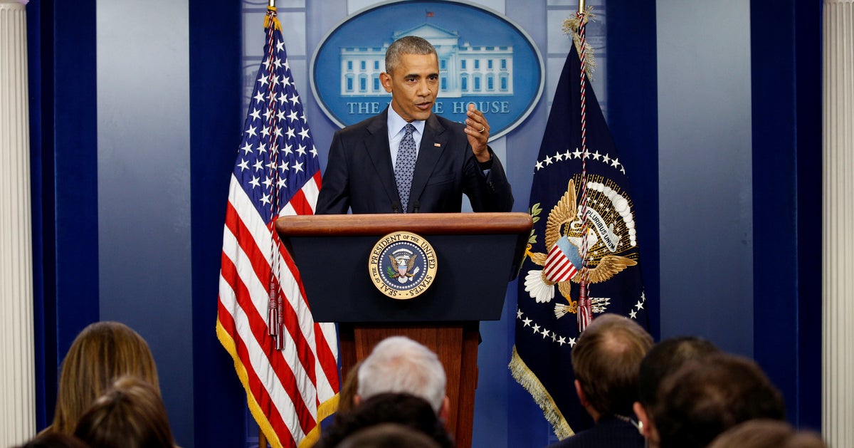 President Barack Obama Says The Press Is Needed For Democracy To Work ...