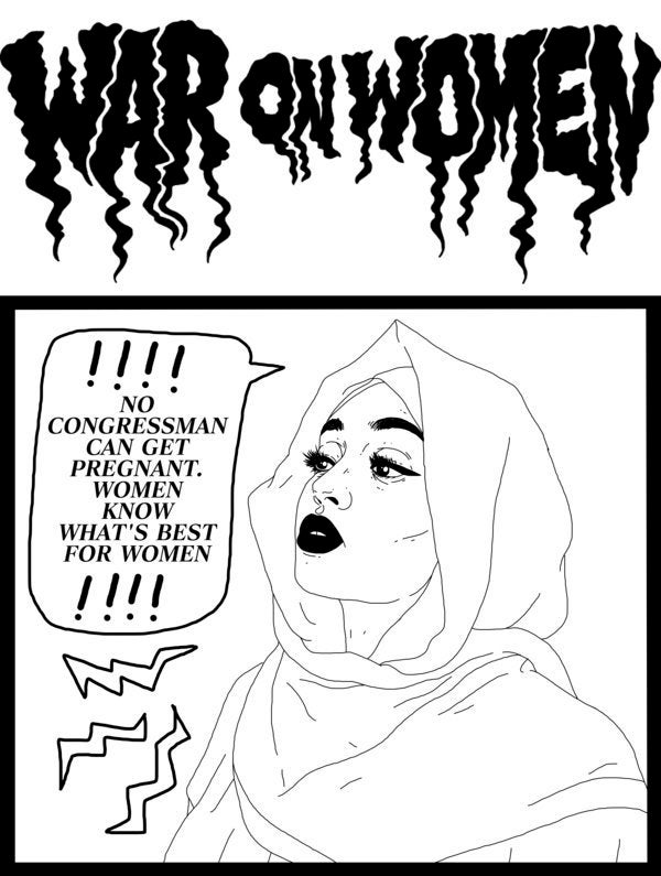 'War On Women' Protest Signs Don’t Sugarcoat Gender Inequality ...