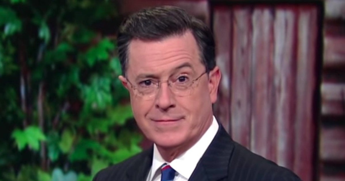 Stephen Colbert Brings Back 'Colbert Report' Alter Ego For Obama Send ...