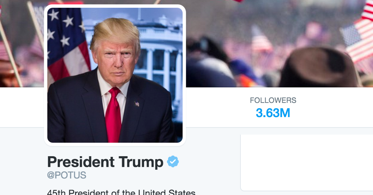 POTUS Twitter Changes Hands For First Time In History | HuffPost Latest ...