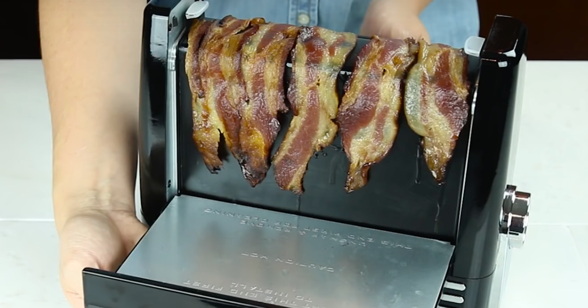 This Bacon Toaster Promises To Cook Your Rashers To Perfection Every ...