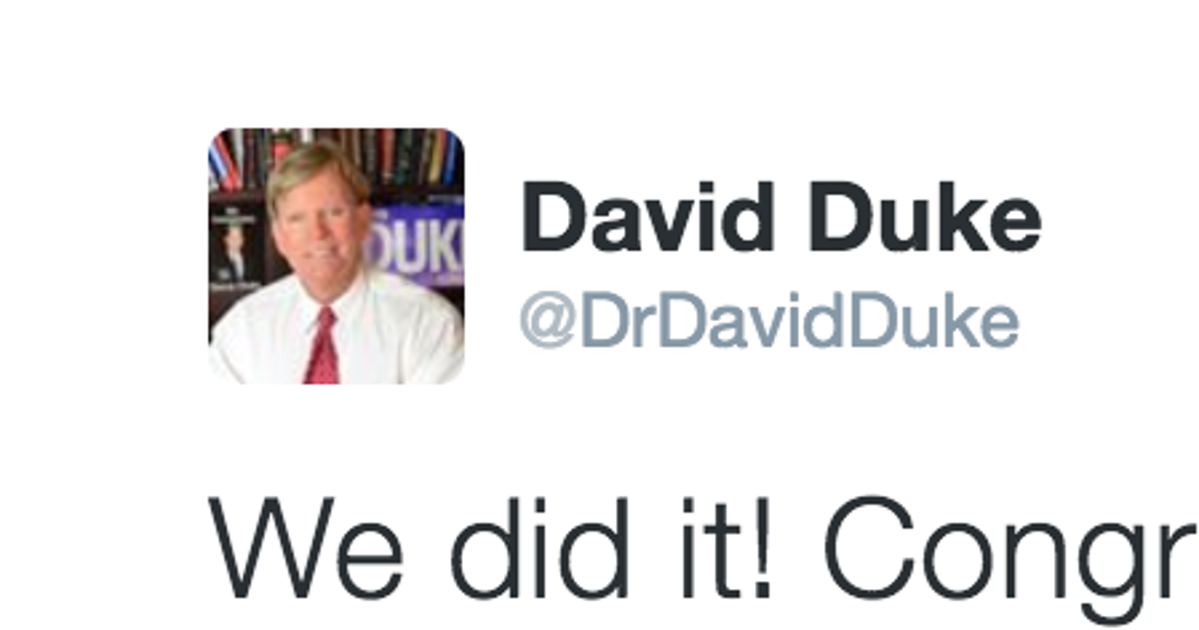 Donald Trump Inauguration Gets That David Duke Seal Of Approval ...