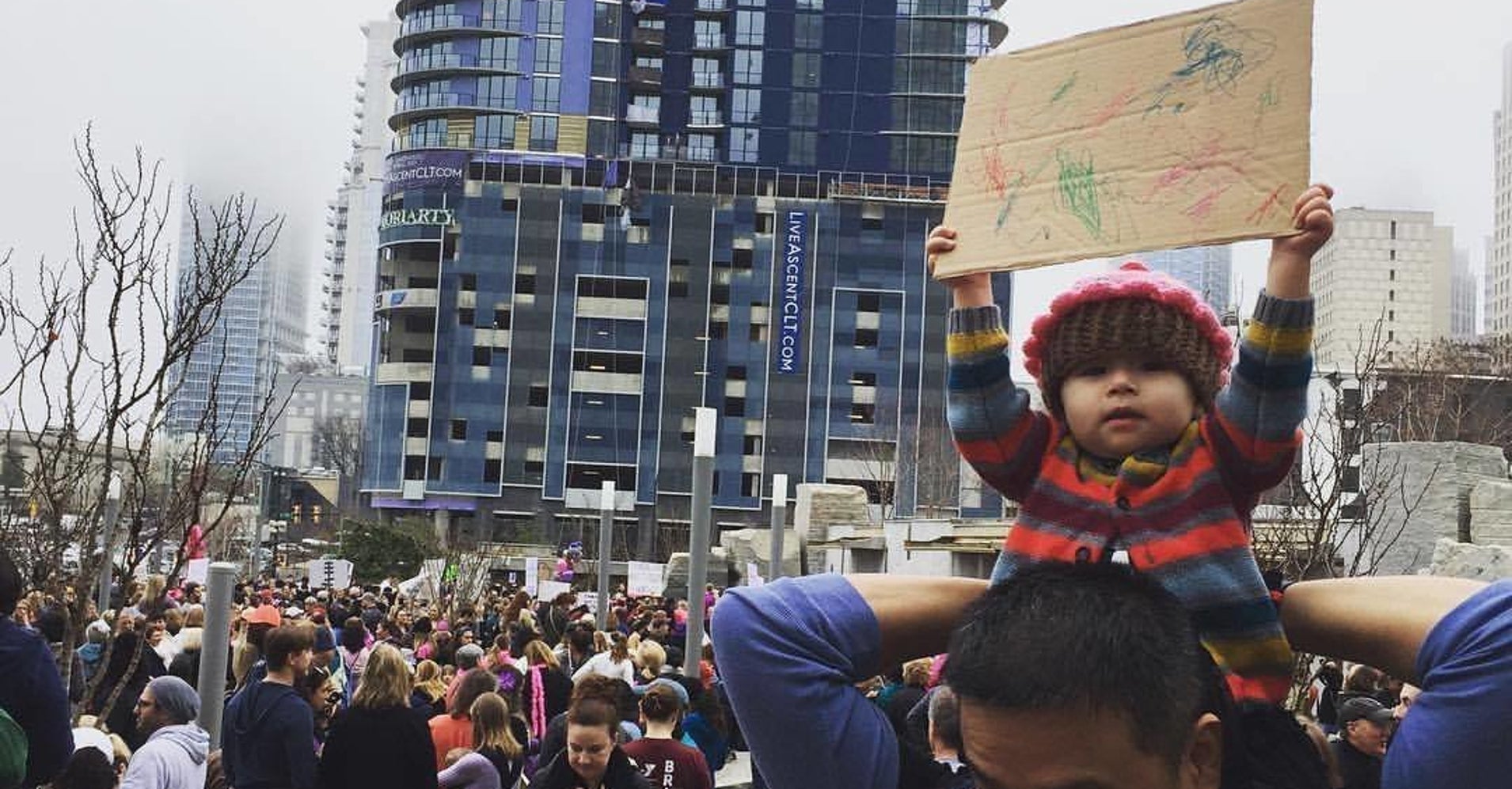 This #WokeBaby Made Her Own Adorable Sign For The Women’s March ...