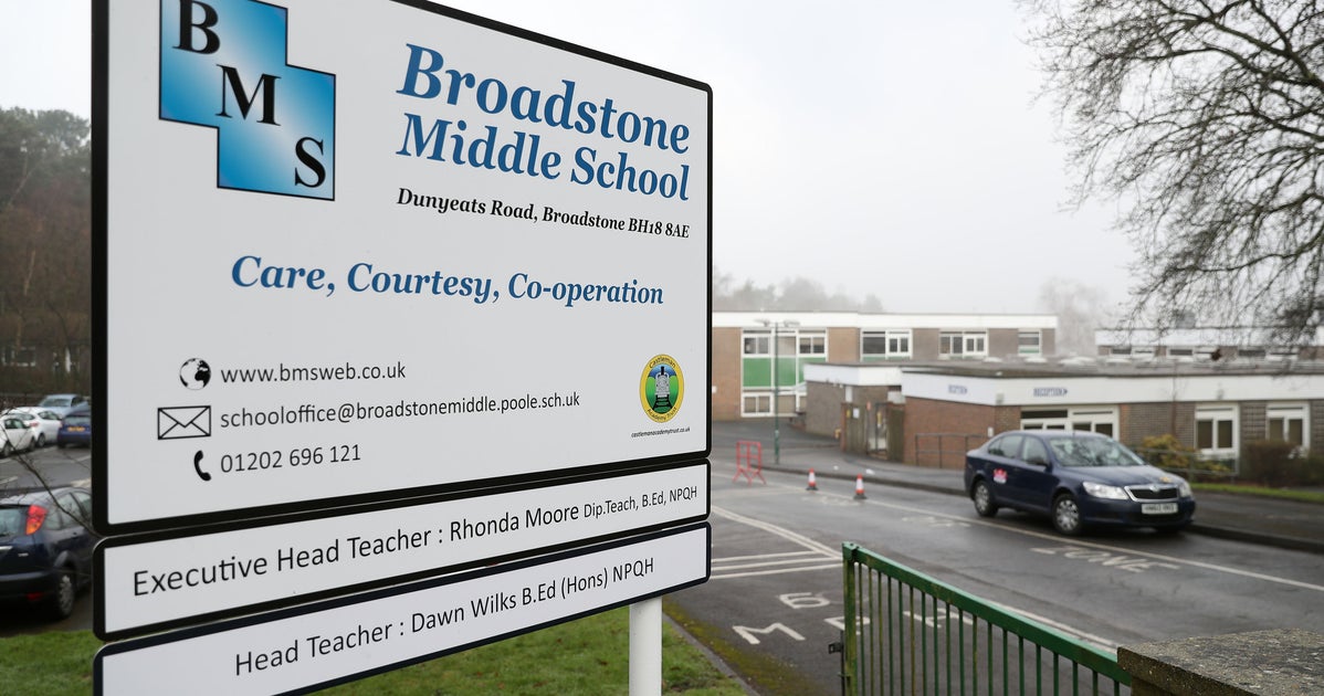 Broadstone Middle School Pupils Taken To Hospital After 'Mistaking ...