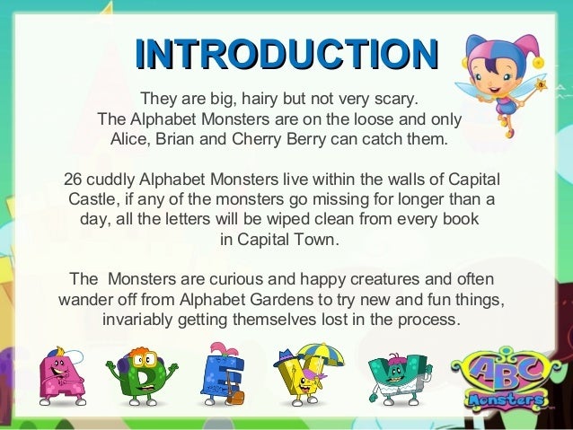 ABC Monsters: Starring QRSTU – Impressive and colorful animation and ...