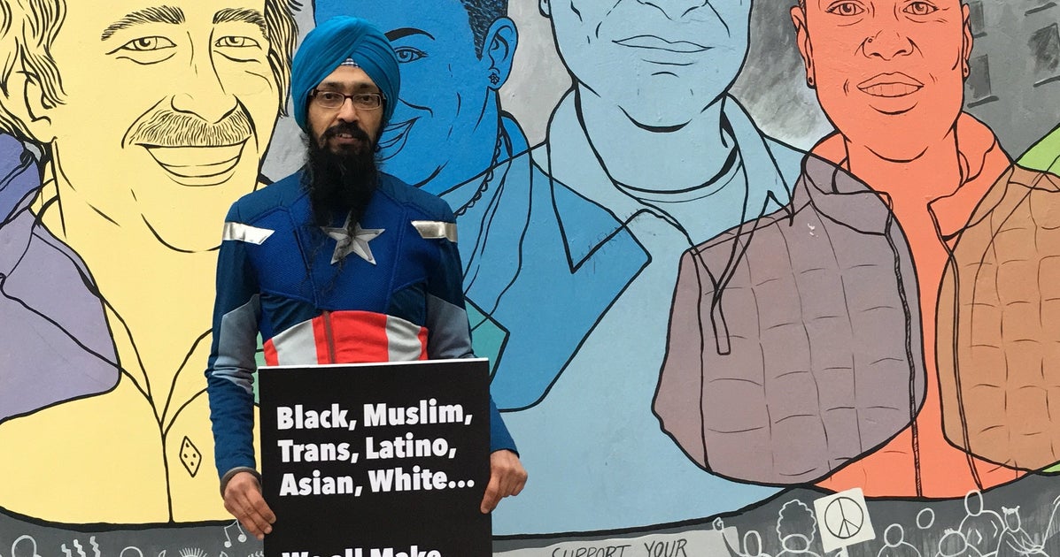 What Happened When 'Sikh Captain America' Stood At The Gates To Trump's ...