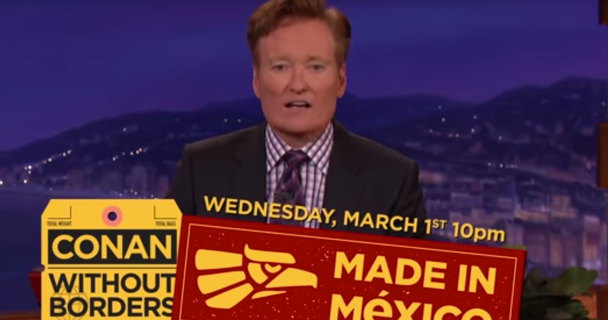 Conan O'Brien Outsources Show To Mexico For A Special Episode ...