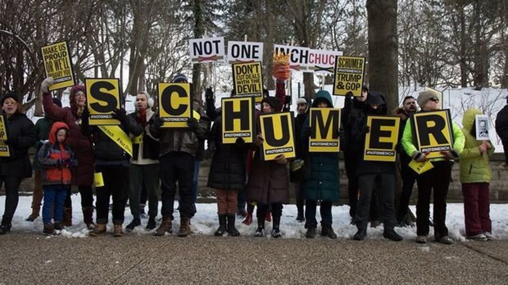 Activists To Deliver 'Spines' To Chuck Schumer To Protest Cabinet ...