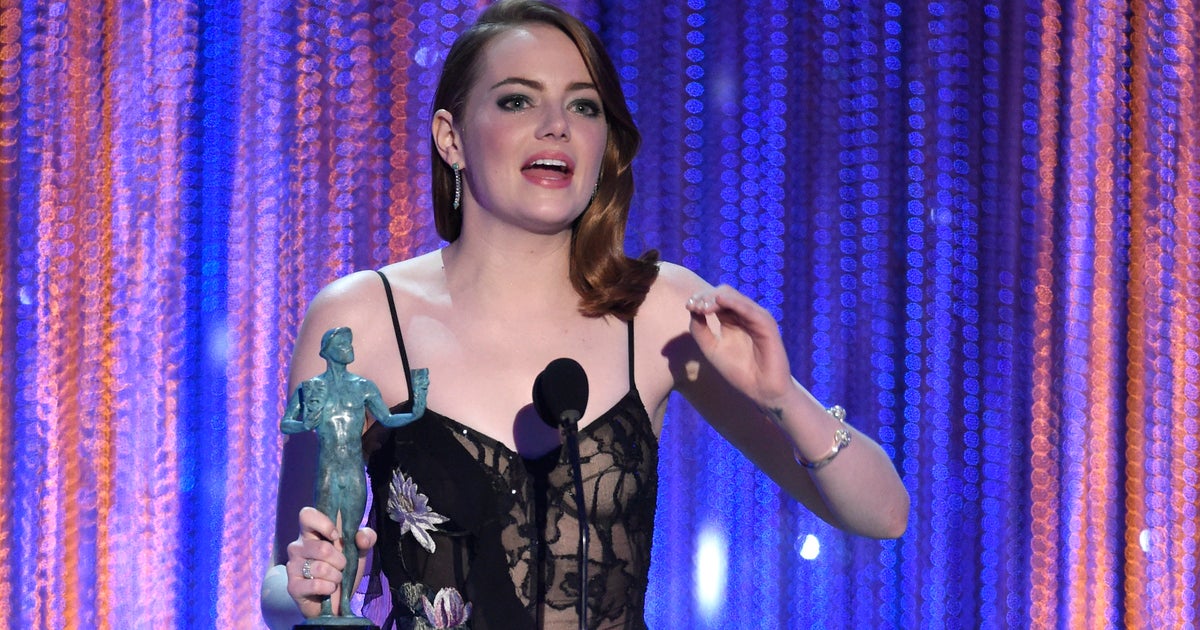 Emma Stone Gives Passionate SAG Awards Winner’s Speech, Admitting ‘I ...