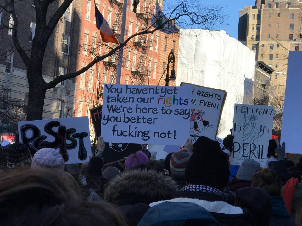 24 Of The Best Signs From New York's LGBTQ Solidarity Rally | HuffPost ...