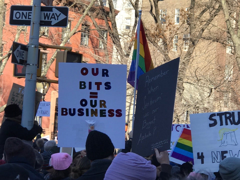 24 Of The Best Signs From New York's LGBTQ Solidarity Rally | HuffPost ...