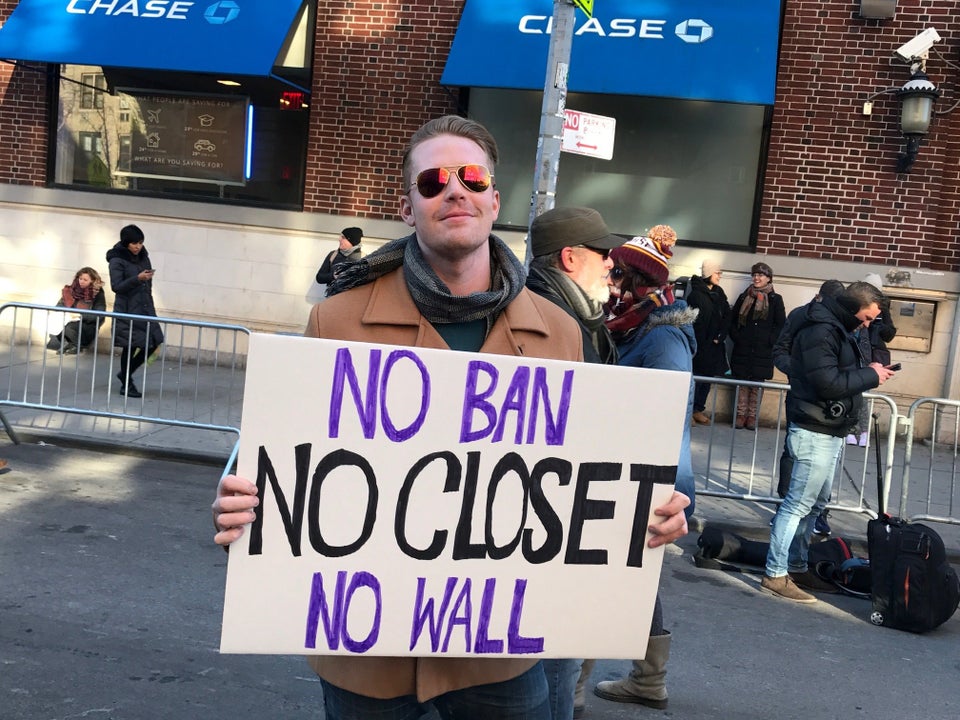 24 Of The Best Signs From New York's LGBTQ Solidarity Rally | HuffPost ...