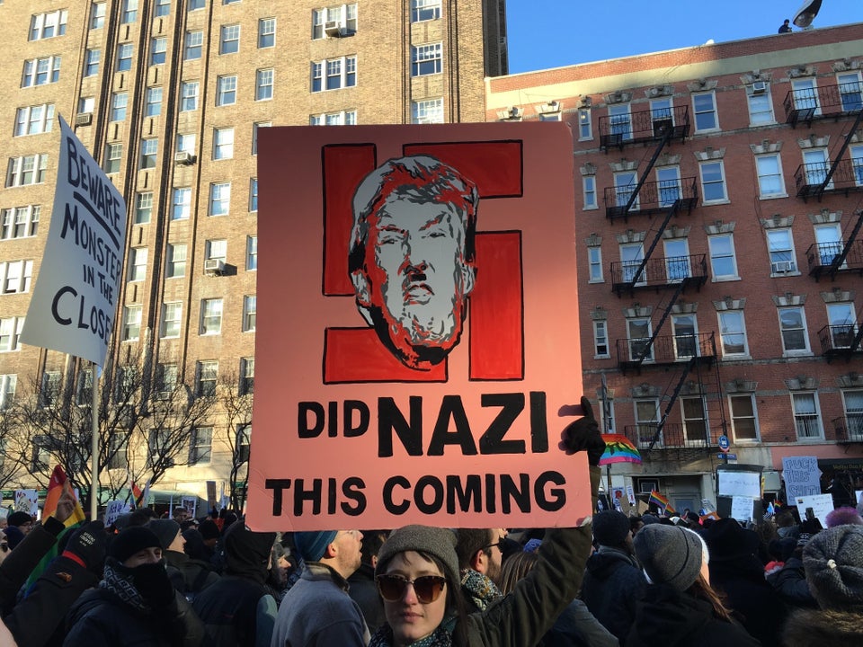 24 Of The Best Signs From New York's LGBTQ Solidarity Rally | HuffPost ...