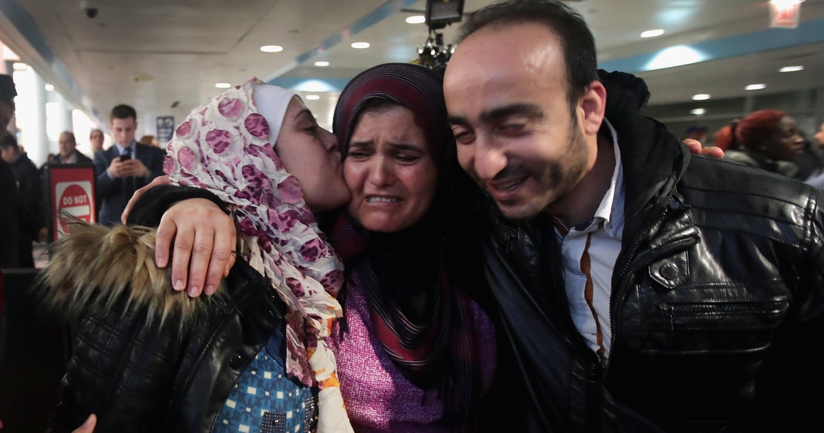 Syrian Refugees Halted By Trump’s Travel Ban Make Long-Awaited Reunion ...
