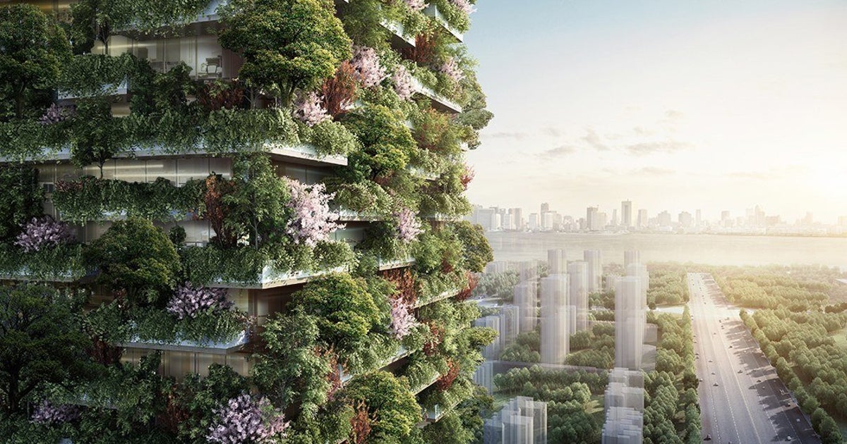 This Incredible Skyscraper Is Actually A Vertical Forest | HuffPost UK Tech