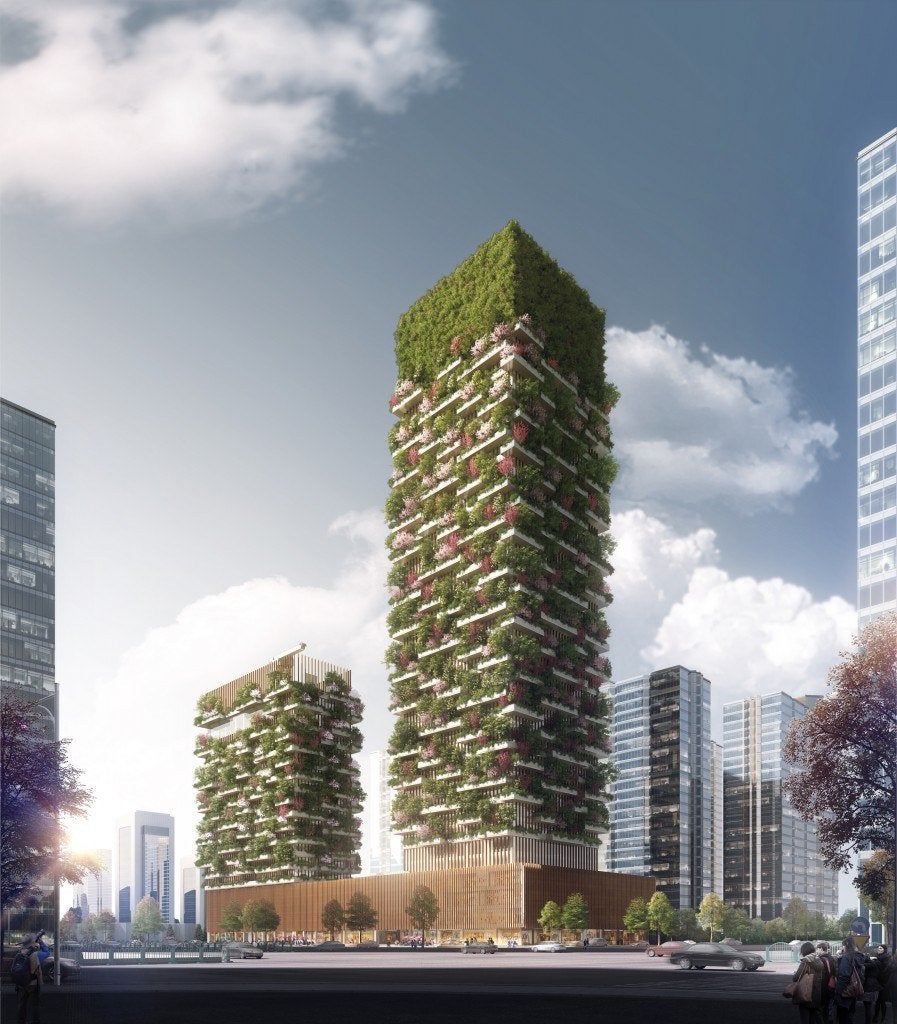 This Incredible Skyscraper Is Actually A Vertical Forest | HuffPost UK