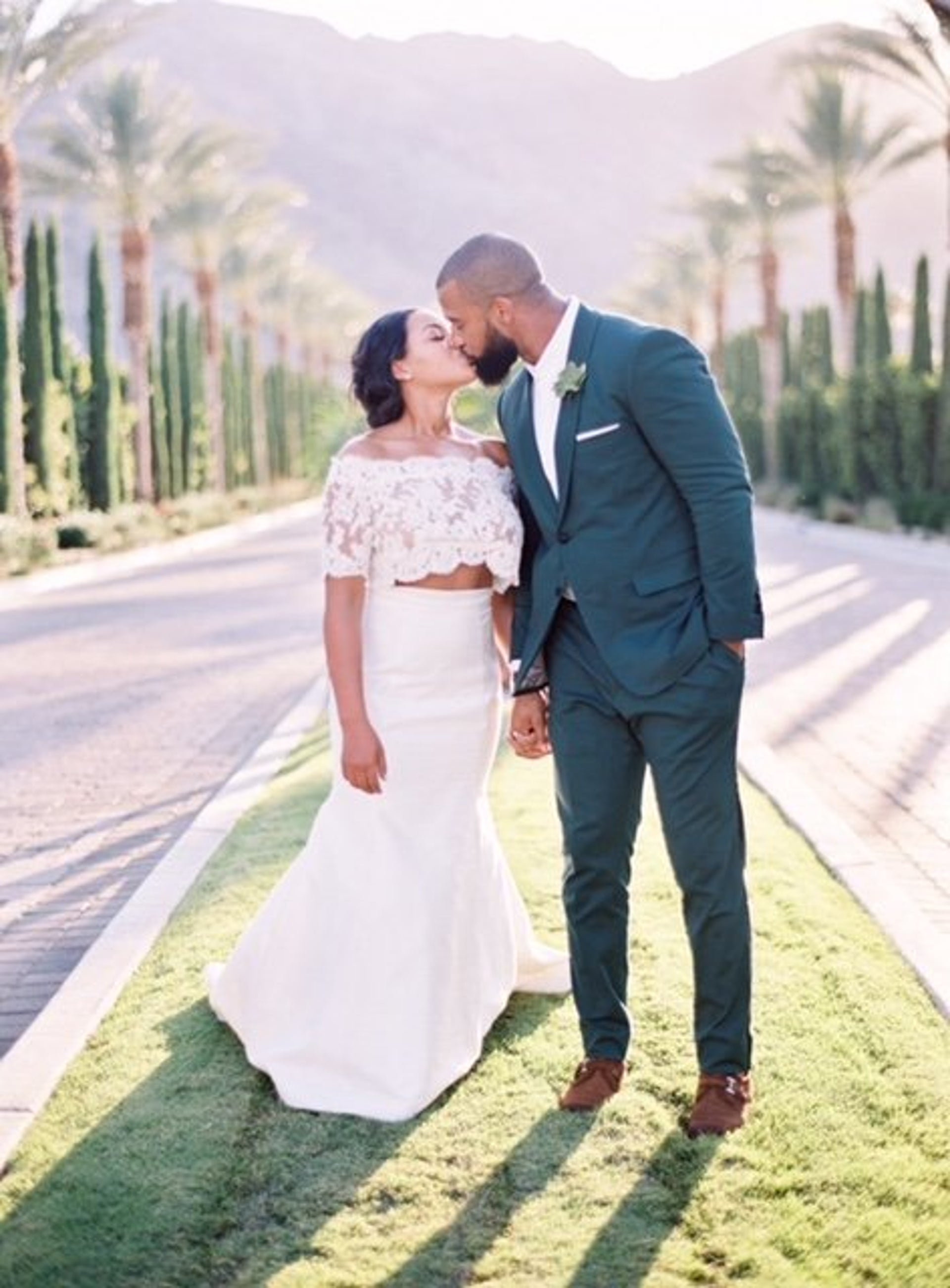 25 Two-Piece Wedding Dresses For Brides Who Dare To Be Different ...