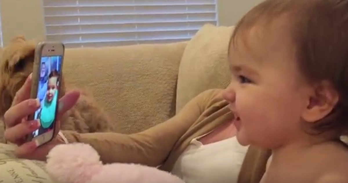Hilarious Video Shows Two Babies 'Chatting' Via FaceTime | HuffPost Life