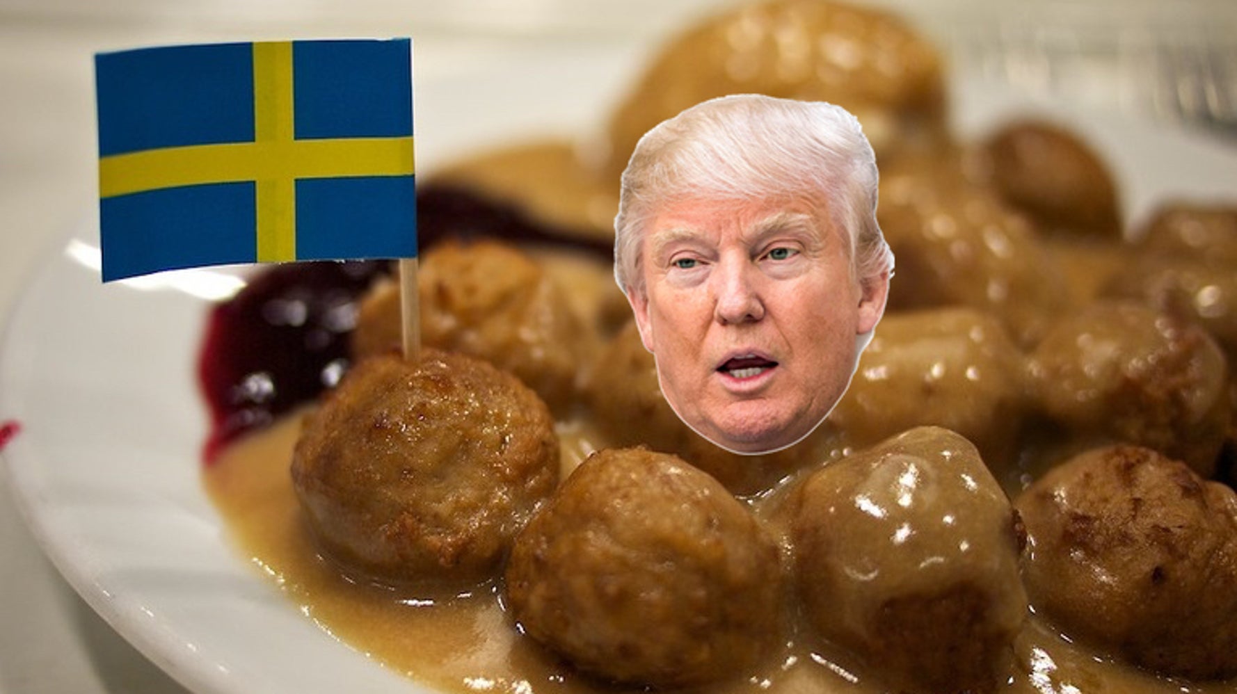Donald Trump Goes Meatballs With 'Last Night In Sweden' Claim ...