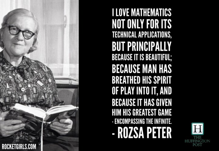 Rozsa Peter, Mathematician, Rocket Girl | HuffPost Contributor