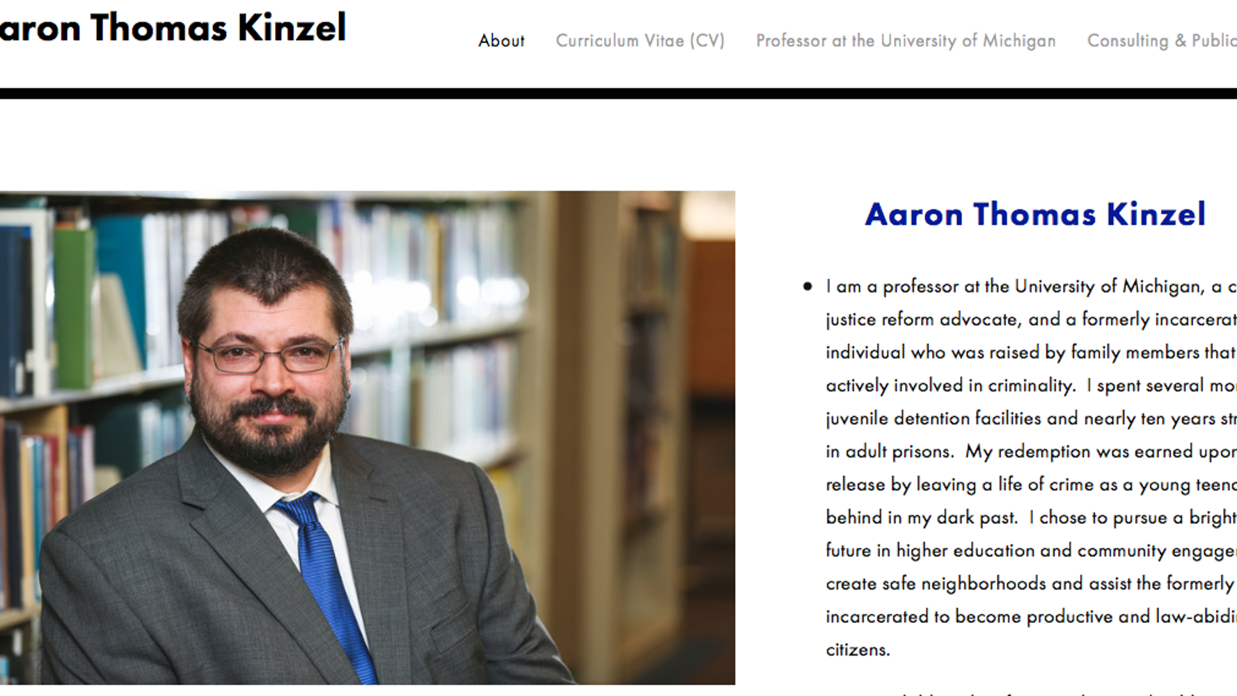 From Ex-Prisoner to Professor and Prison Reform Advocate | HuffPost ...