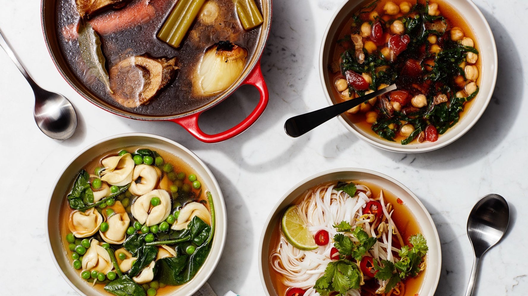 How To Make 10 Different Soups From One Broth | HuffPost Life