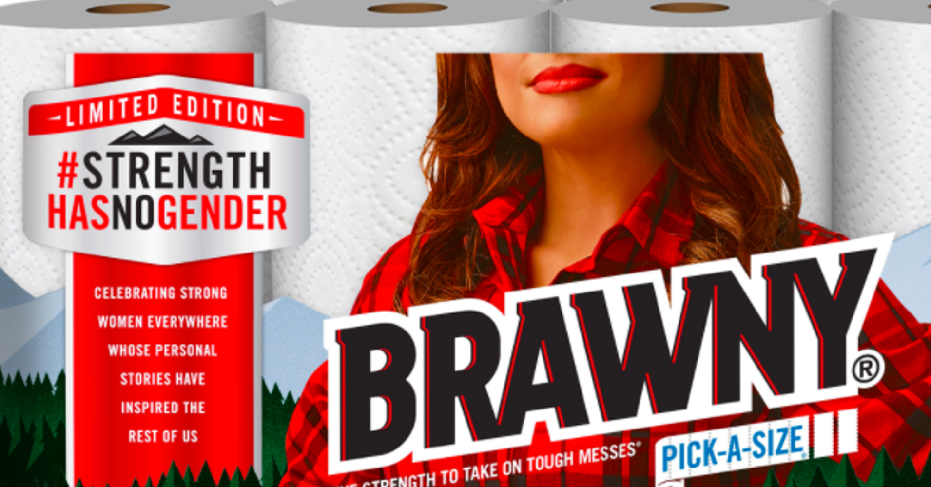 The Brawny Man Is The Brawny Woman For Women's History Month | HuffPost