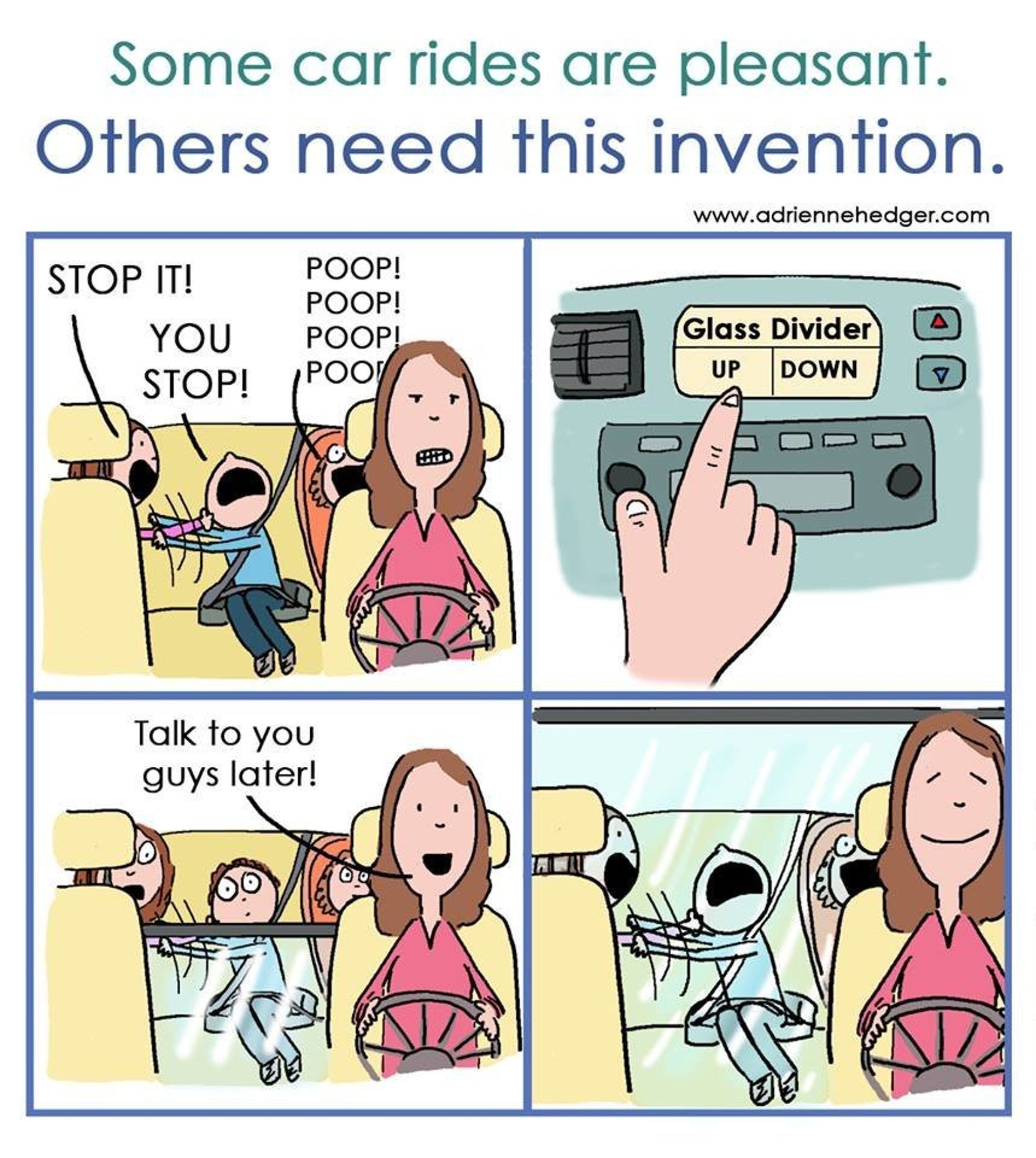19 Comics That Sum Up Car Rides With Kids | HuffPost Life