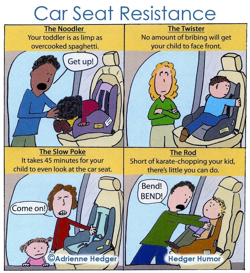 19 Comics That Sum Up Car Rides With Kids | HuffPost Life